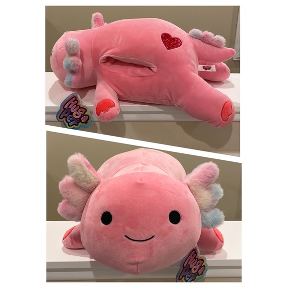 Squishmallows | Other | Last Nwt 22 Archie The Axolotl Hugapet ...